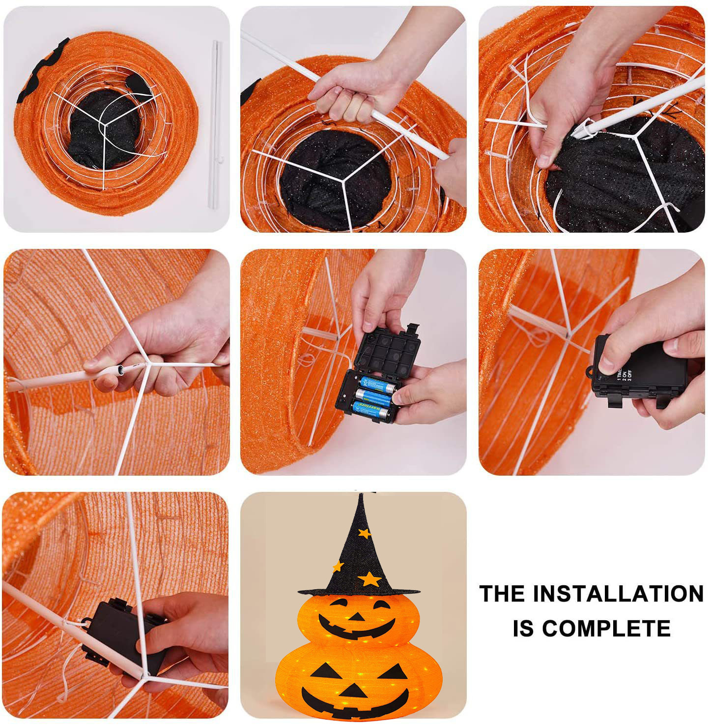 Halloween folding pumpkin decoration – Starrywalker