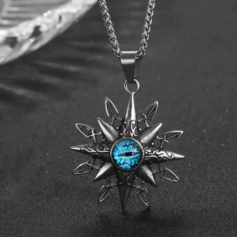 Vintage Eight-pointed Star Devil Eye Pendant – Starrywalker