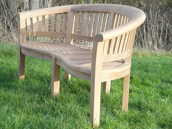 Half Moon Bench – Garden Furniture Centre