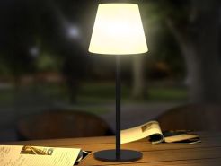 RGB Solar Table Lamp – Garden Furniture Centre