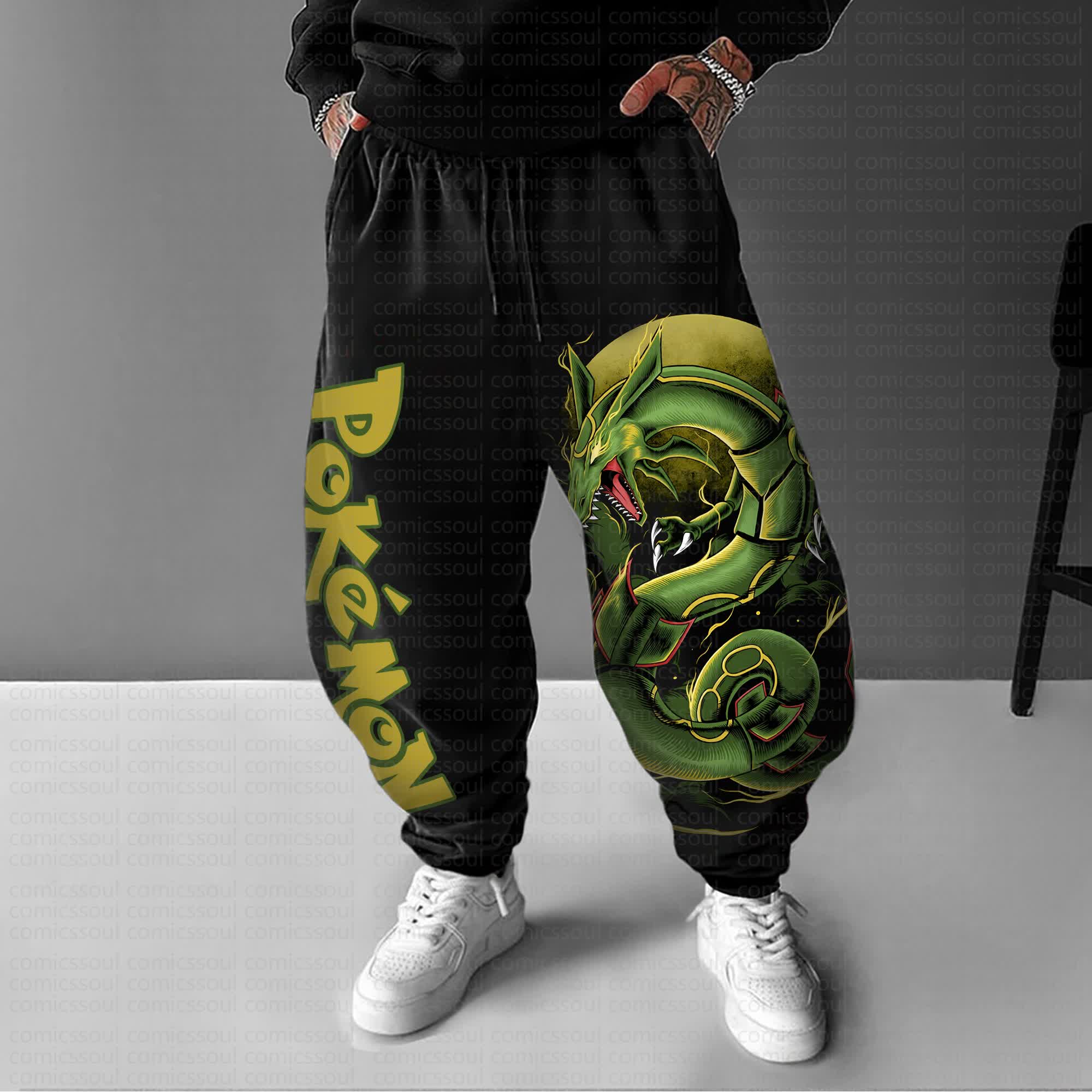 Unisex “Pokémon” Casual Anime Streetwear Pants – ComicsSoul