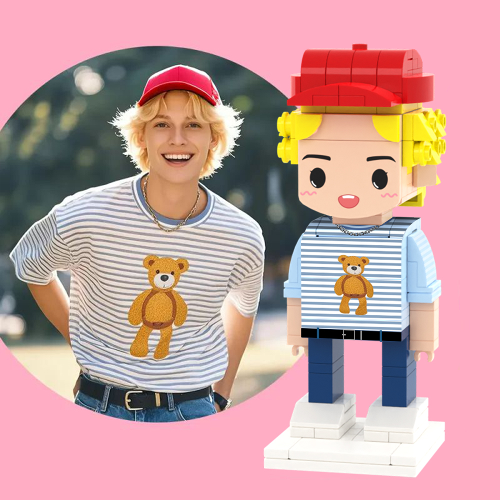 Custom Brick Figures Personalized Photo Brick Figures Photo Block Toy