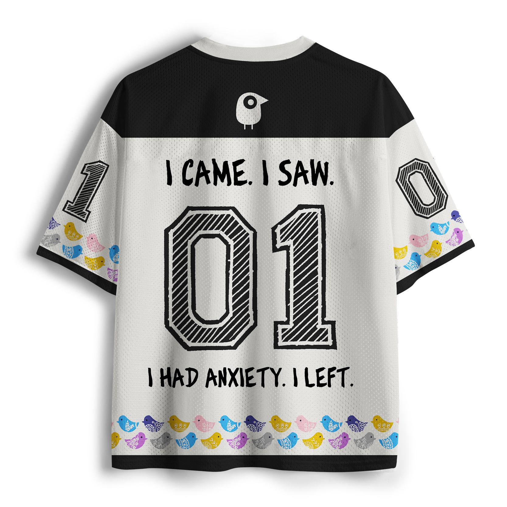 Tokyo-Tiger Funny Meme Bird Just Needs A Break Mesh Jersey Sale – tokyo ...
