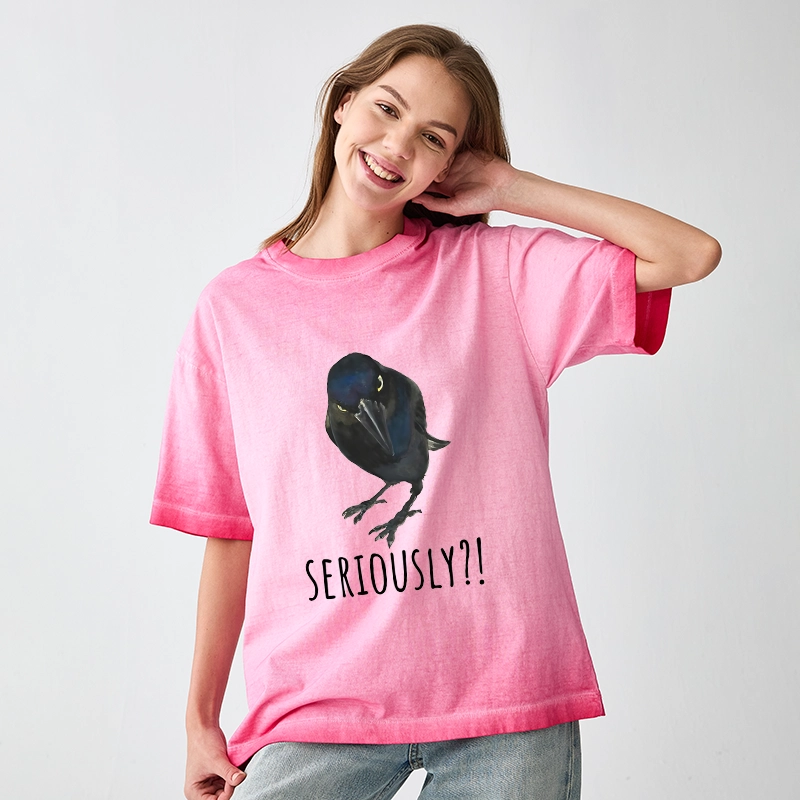 Tokyo-Tiger Raven's Question Gradient Washed T-Shirt – tokyo-tiger