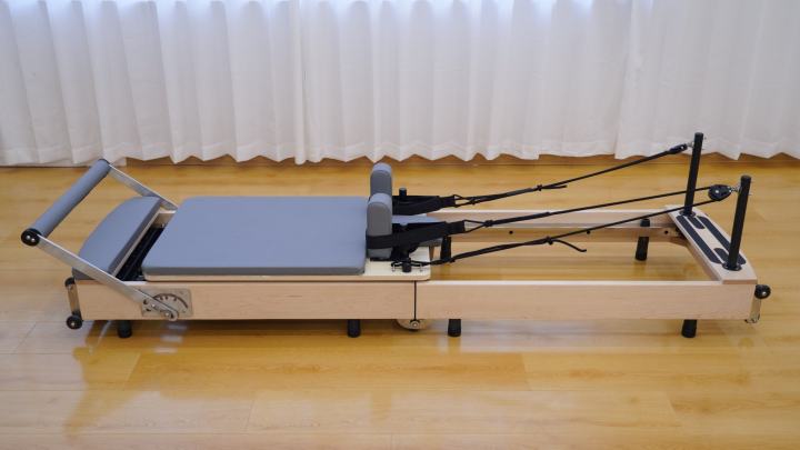 The Best Folding Pilates Reformer for Home: JuSai's Standard Maple Mod ...