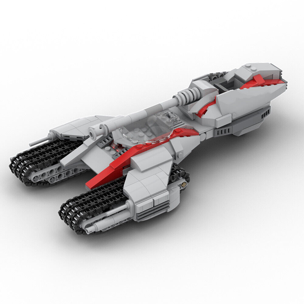 C5974 High Speed Tread Tank Vehicle Treadspeeder from Movie 646 Parts ...
