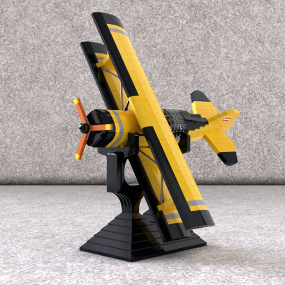MOC-137128 Beautiful High Performance Aerobatic Biplane with Stand 1460 ...