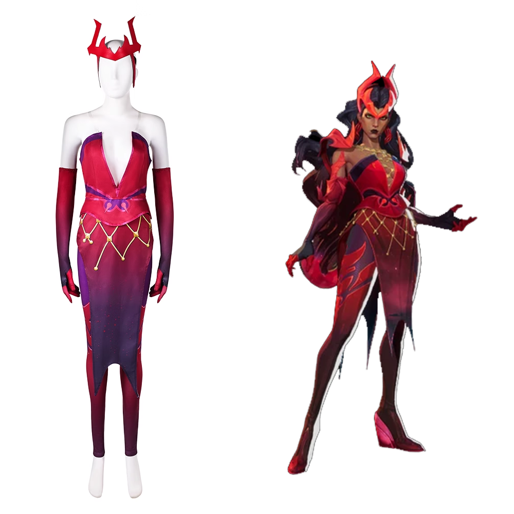 Marvel Rivals Scarlet Witch Emporium Matron Cosplay Costume – Cosplay ...