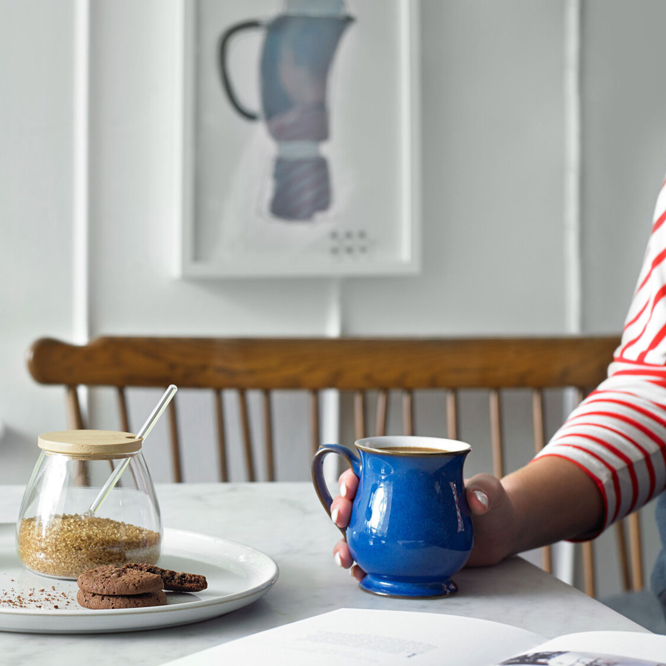 Imperial Blue Craftsman's Mug – Denby