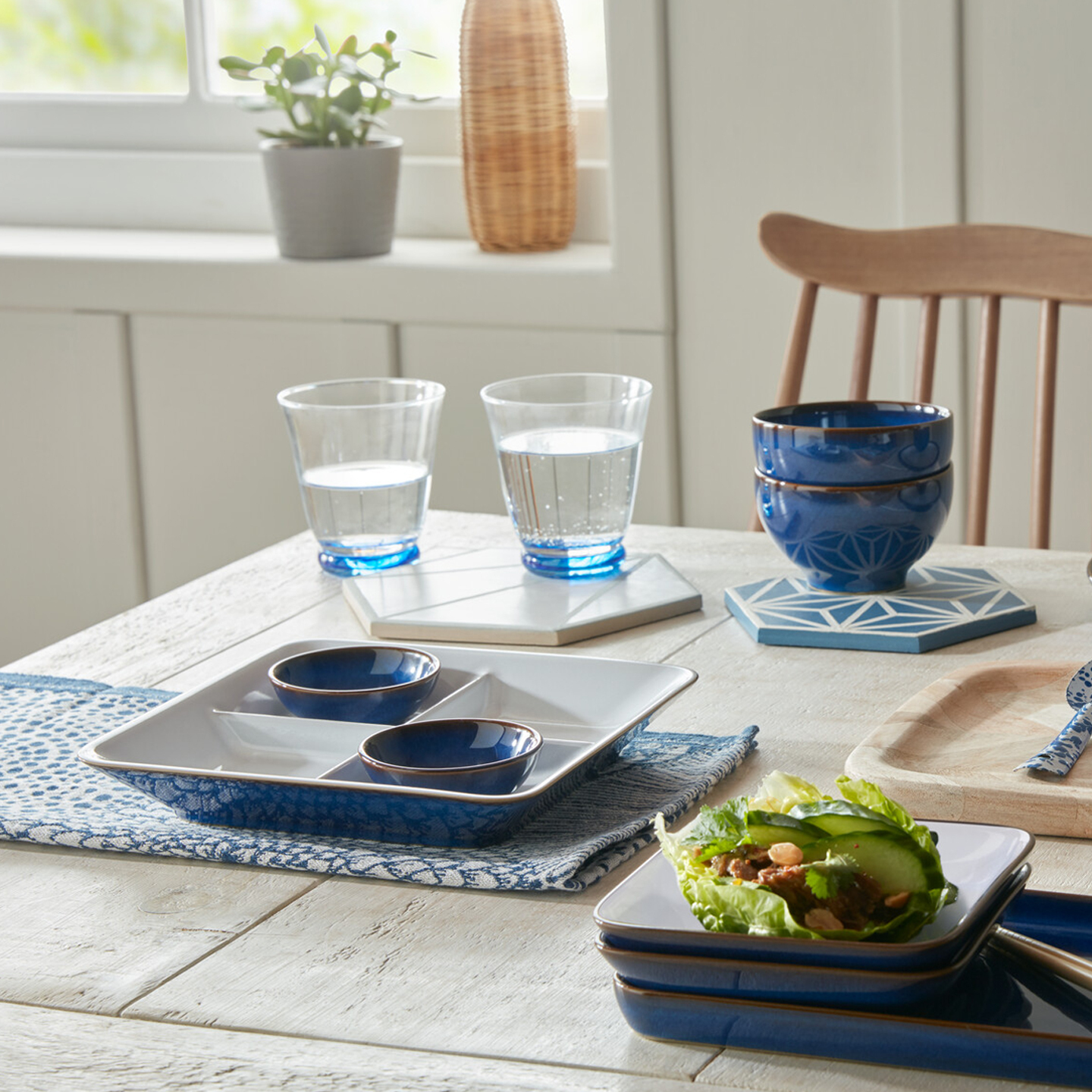 Imperial Blue Extra Small Round Dish – Denby