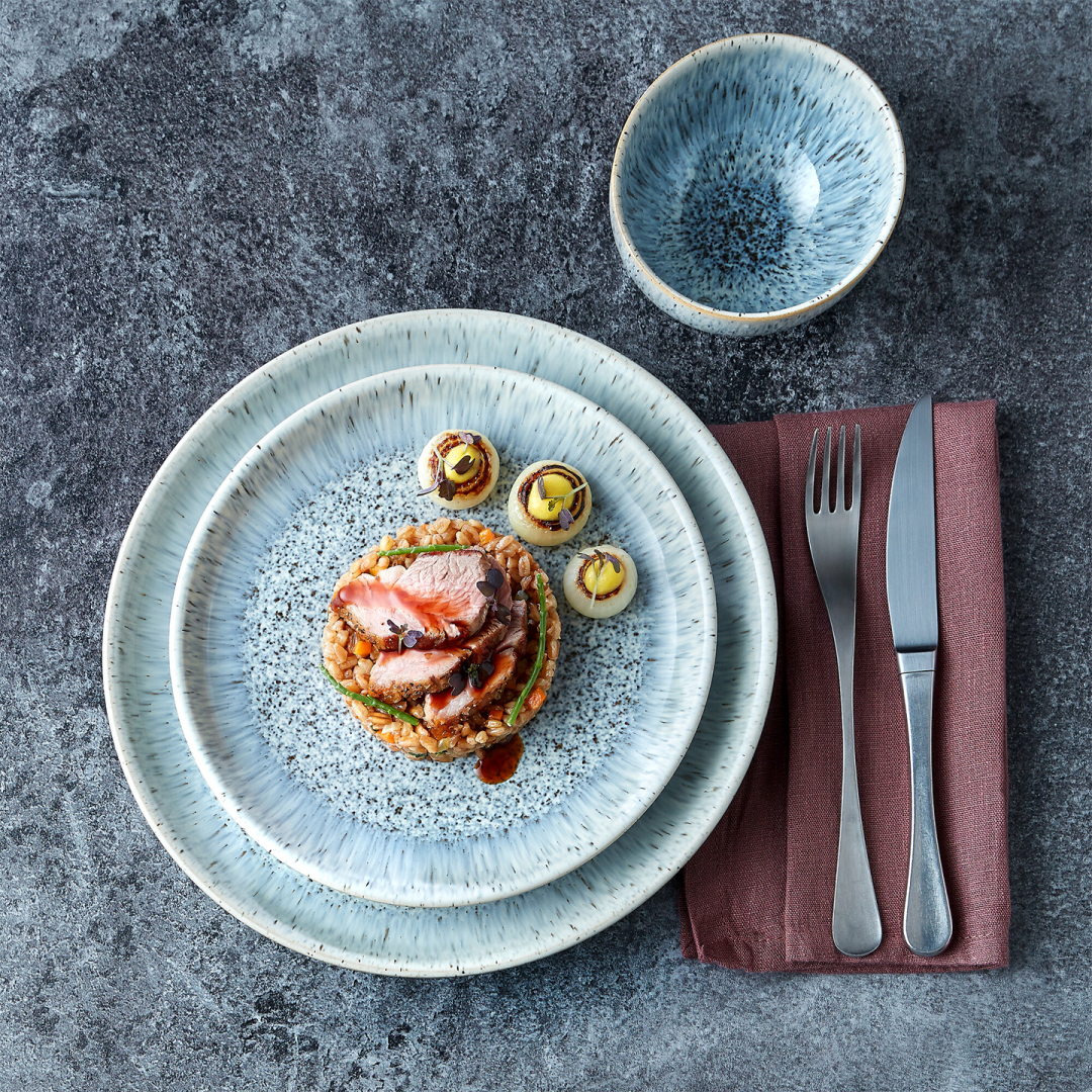 Denby Halo Speckle - Plates, Mugs & More | Denby Pottery