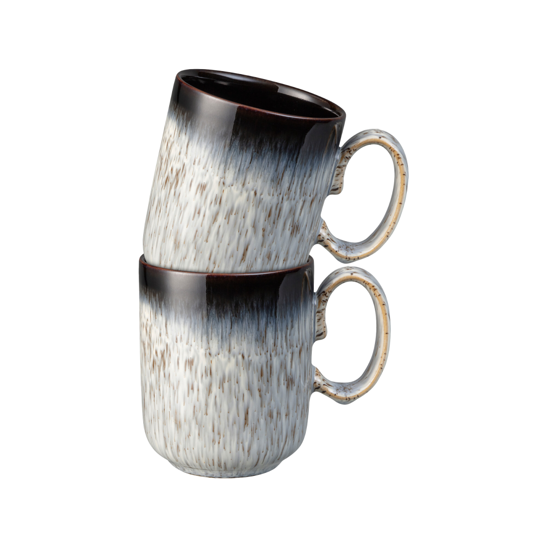Halo Set Of 2 Straight Mugs – Denby