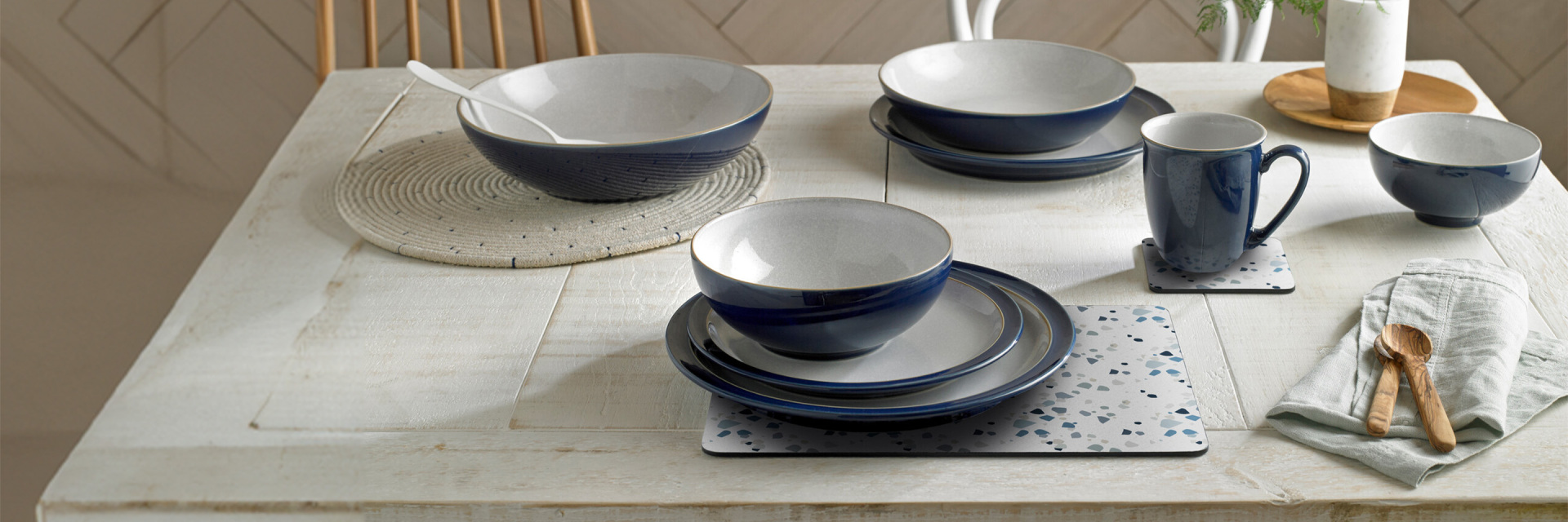 Elements Dark Blue | Denby Pottery