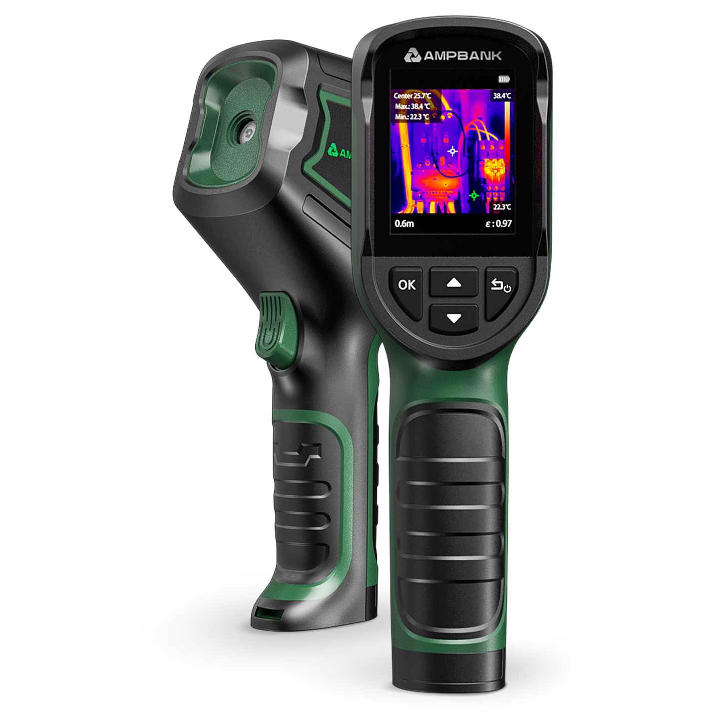 H128 Handheld Thermal Camera, 240 x 240 TISR Resolution – AmpBank Jump ...