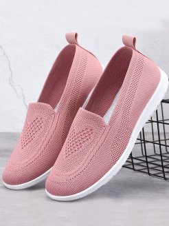 Women's Plain Fly Woven Shoes – lilicloth