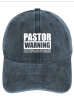 Men's /Women's Pastor Warning Anything You Say Or Do Could Be Used In A ...