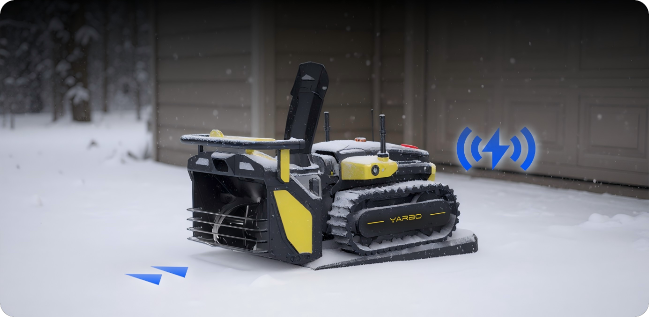 Yarbo Autonomous Snow Blower Robot: 24/7 Clearing & All-Season Yard Care