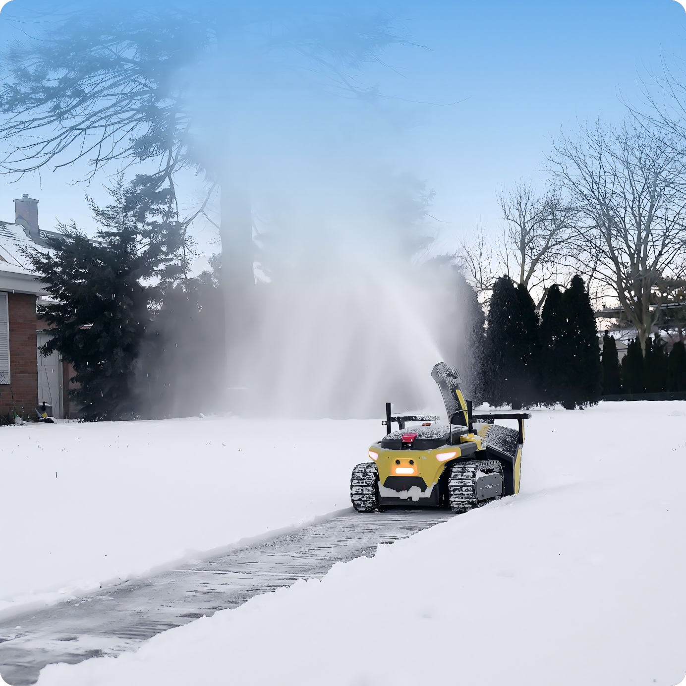 Yarbo Autonomous Snow Blower Robot: 24/7 Clearing & All-Season Yard Care