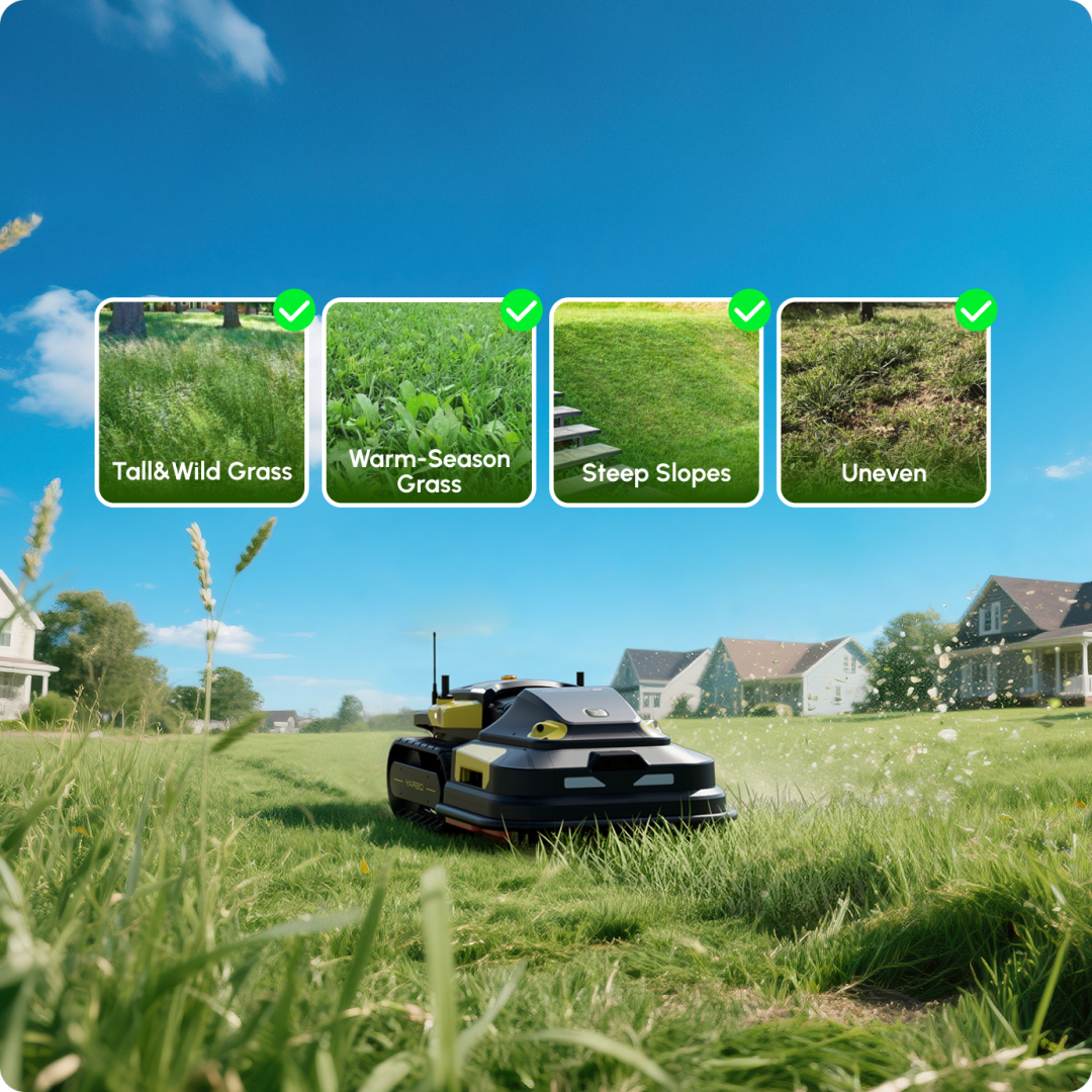 Yarbo Lawn Mower Pro - Best Robot Lawn Mower for Large Yards