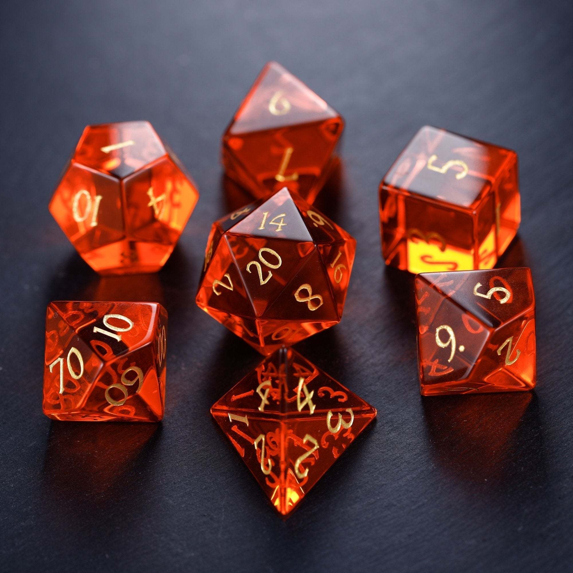 Red DnD Dice Set – Dice Legend