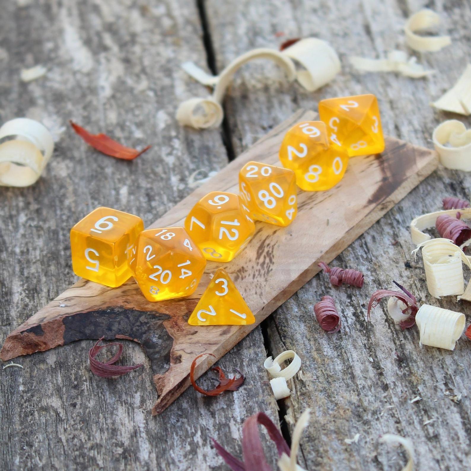 FREE Today: Golden Syrup Dice Set – Dice Legend
