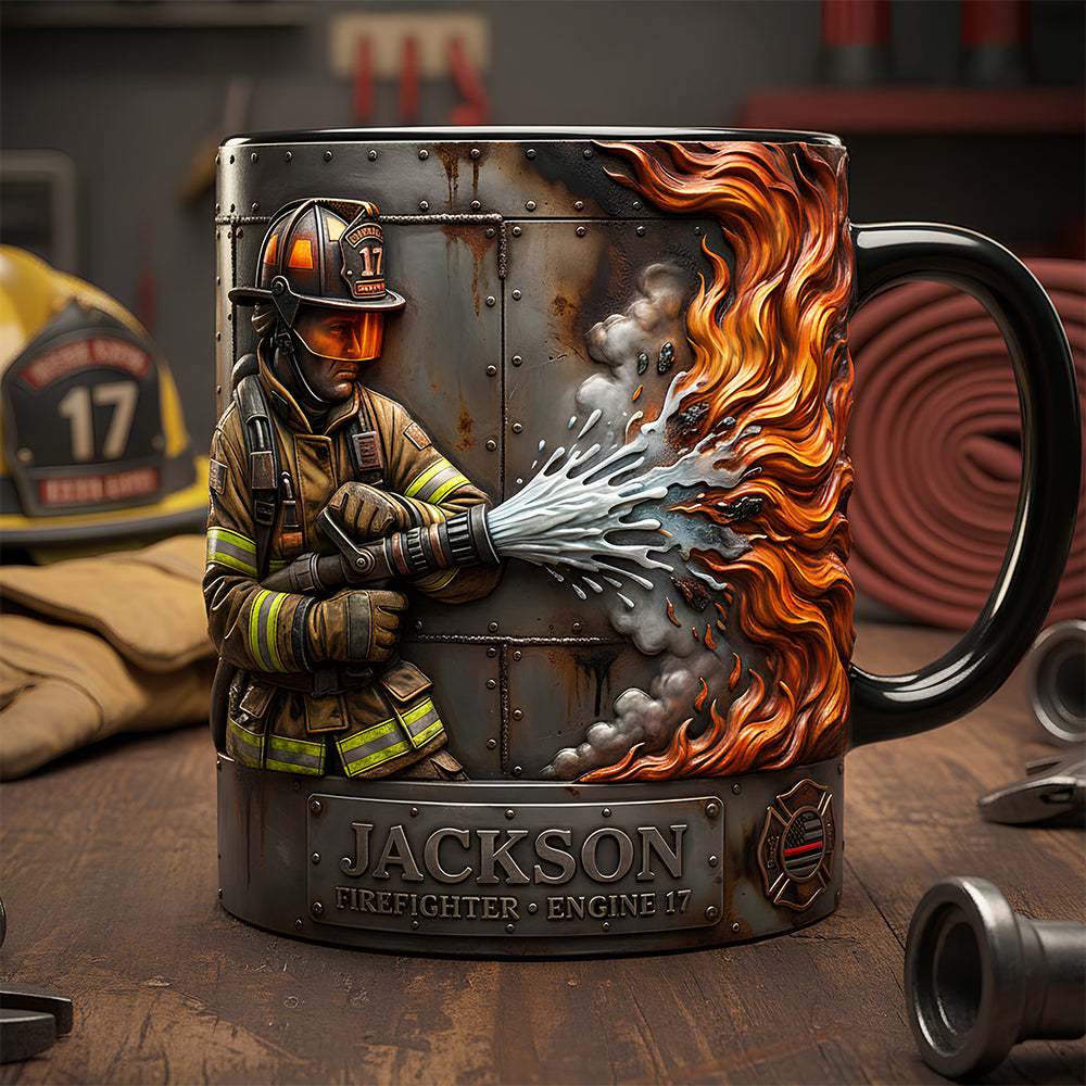 Firefighter Tribute Mug Personalized Gifts For Firefighter