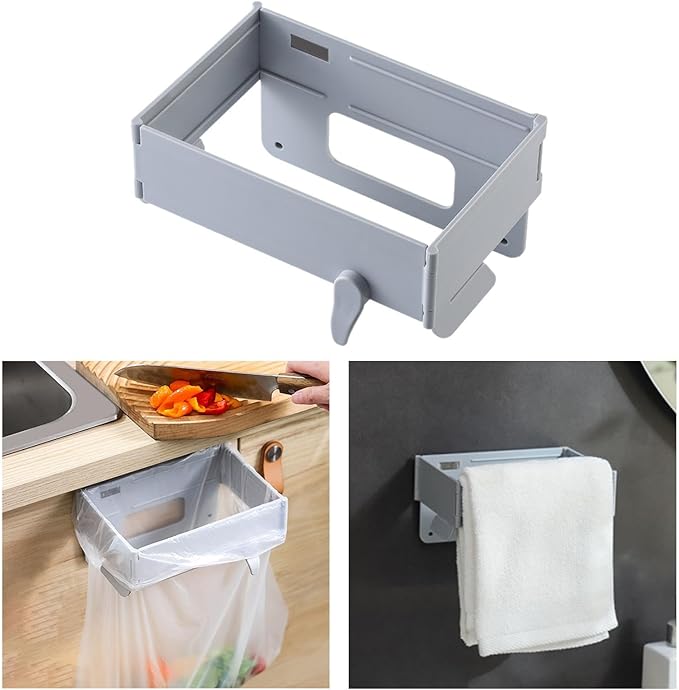 Trash bracket foldable wall mount – Urcoonline