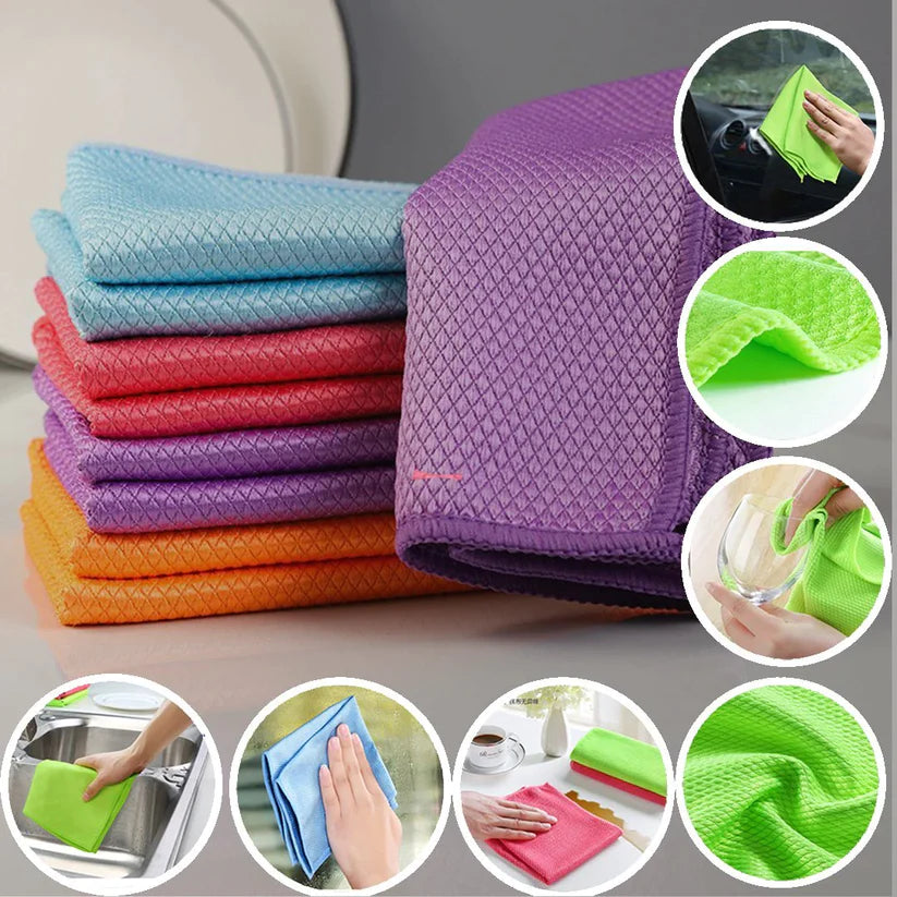 set of 5 magic cloths for quick cleaning – Urcoonline