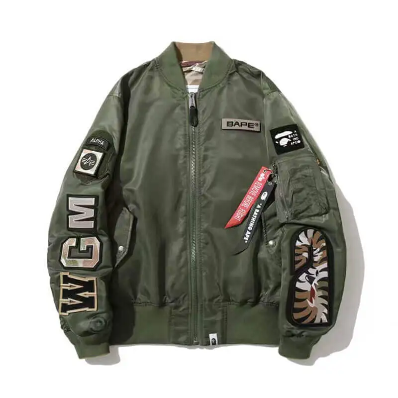 Bape Shark WGM Patched Jacket – 𝒍𝒂𝒌𝒏𝒐𝒌