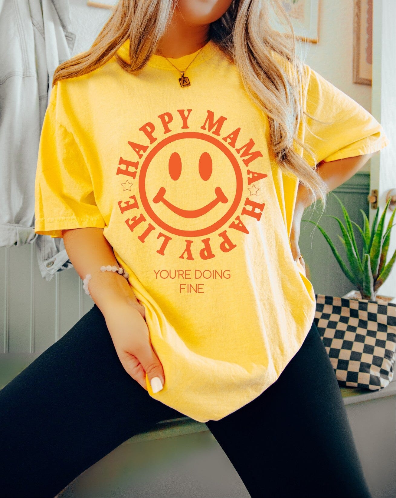 Happy Mama Happy Life Comfort Tee – MinoCustom