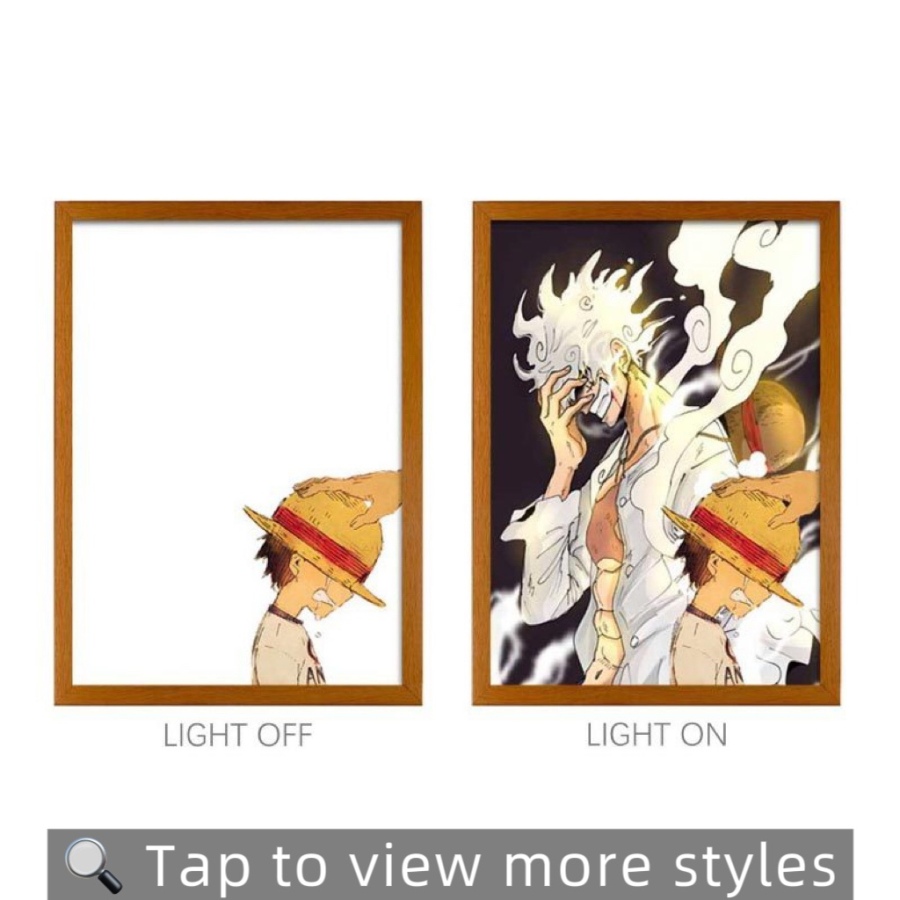 Custom LED Light Painting Frames | Anime & Art Gifts – BasesunWorks