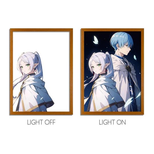 Custom LED Light Painting Frames | Anime & Art Gifts – BasesunWorks