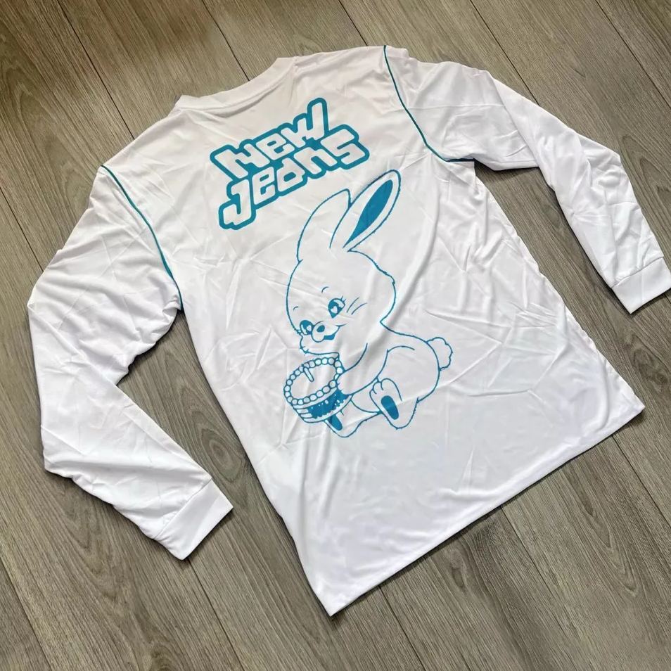 NewJeans Minji Hanni-Inspired Custom Remake Football Jersey – kbiasfit