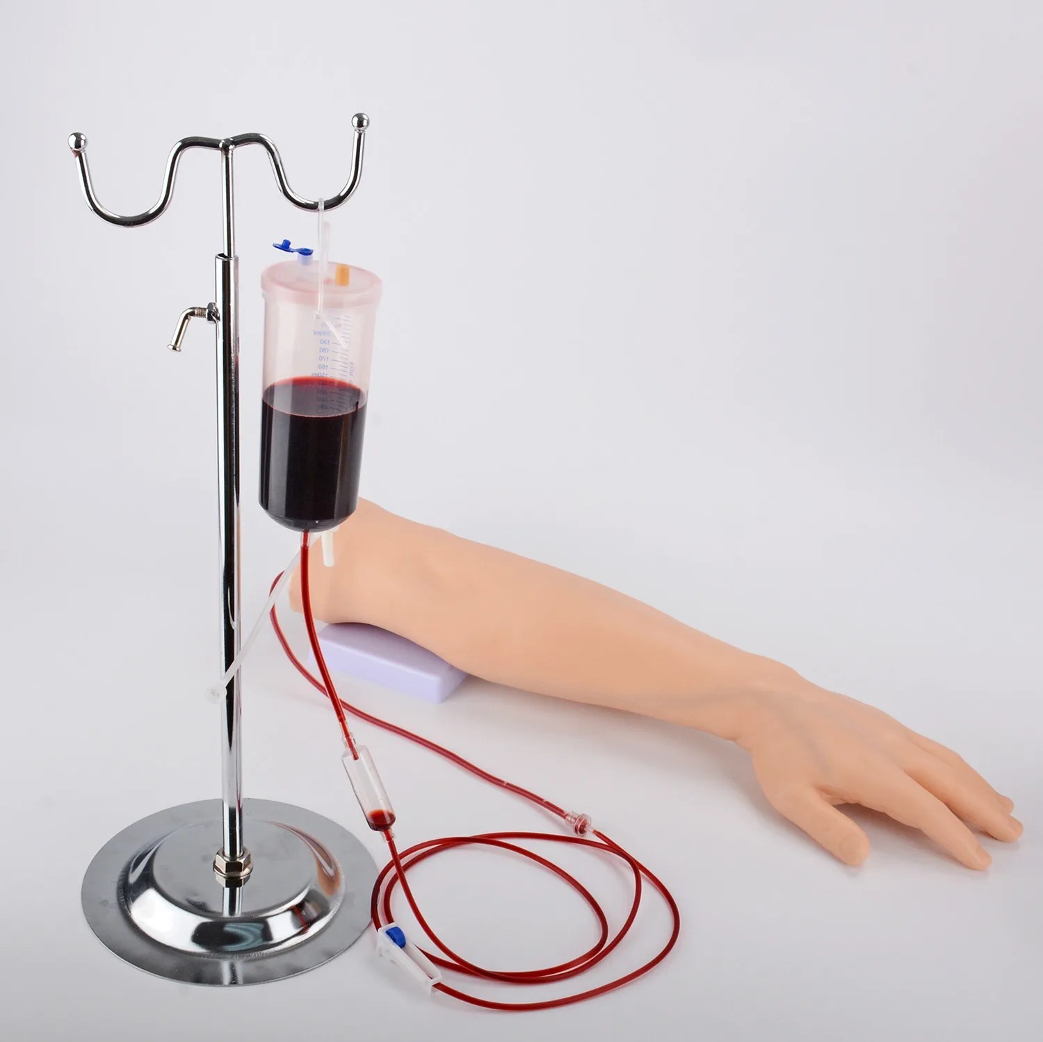 IV Injection Arm for Phlebotomy Venipuncture Cannulation Practice ...