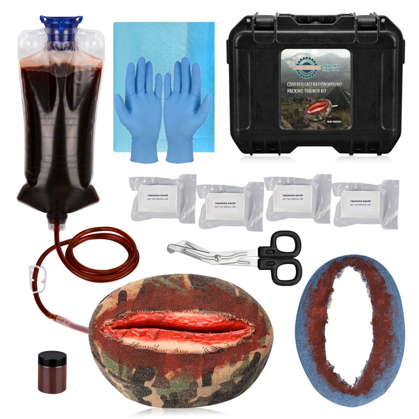 Covered Incision Wound Bleeding Control Training Kit – MedEduQuest