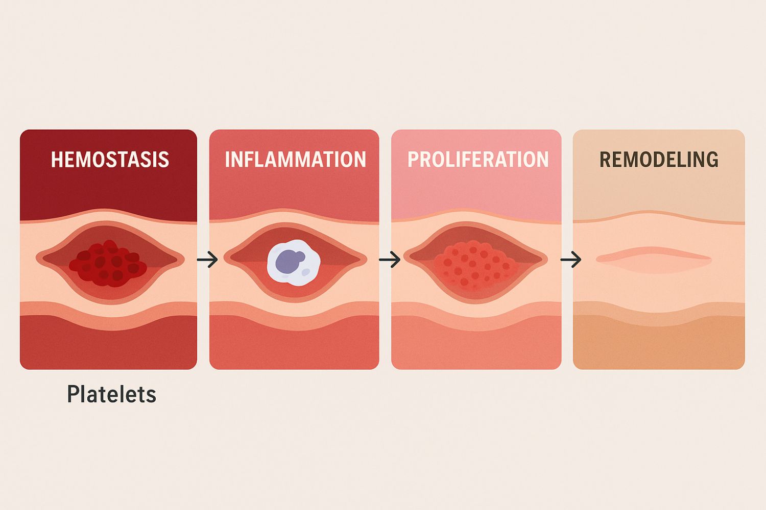 granulation tissue colour