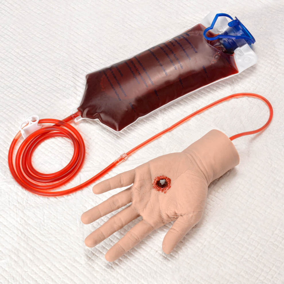 GSW Through Hand Stop The Bleed Training Kit – MedEduQuest