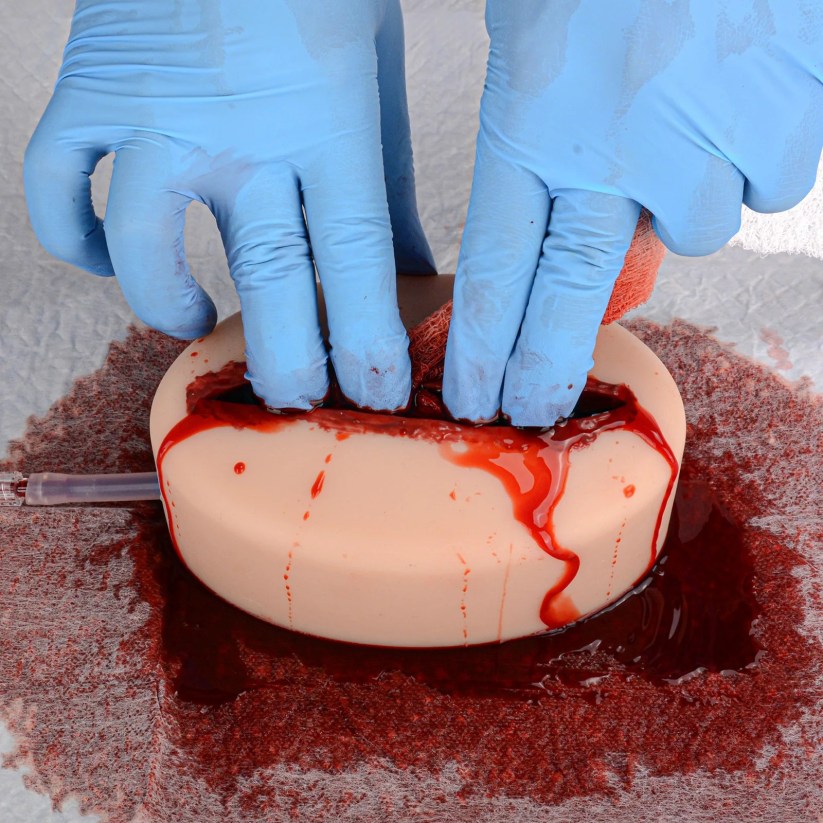 Open Incision Wound Bleeding Control Trainer – MedEduQuest