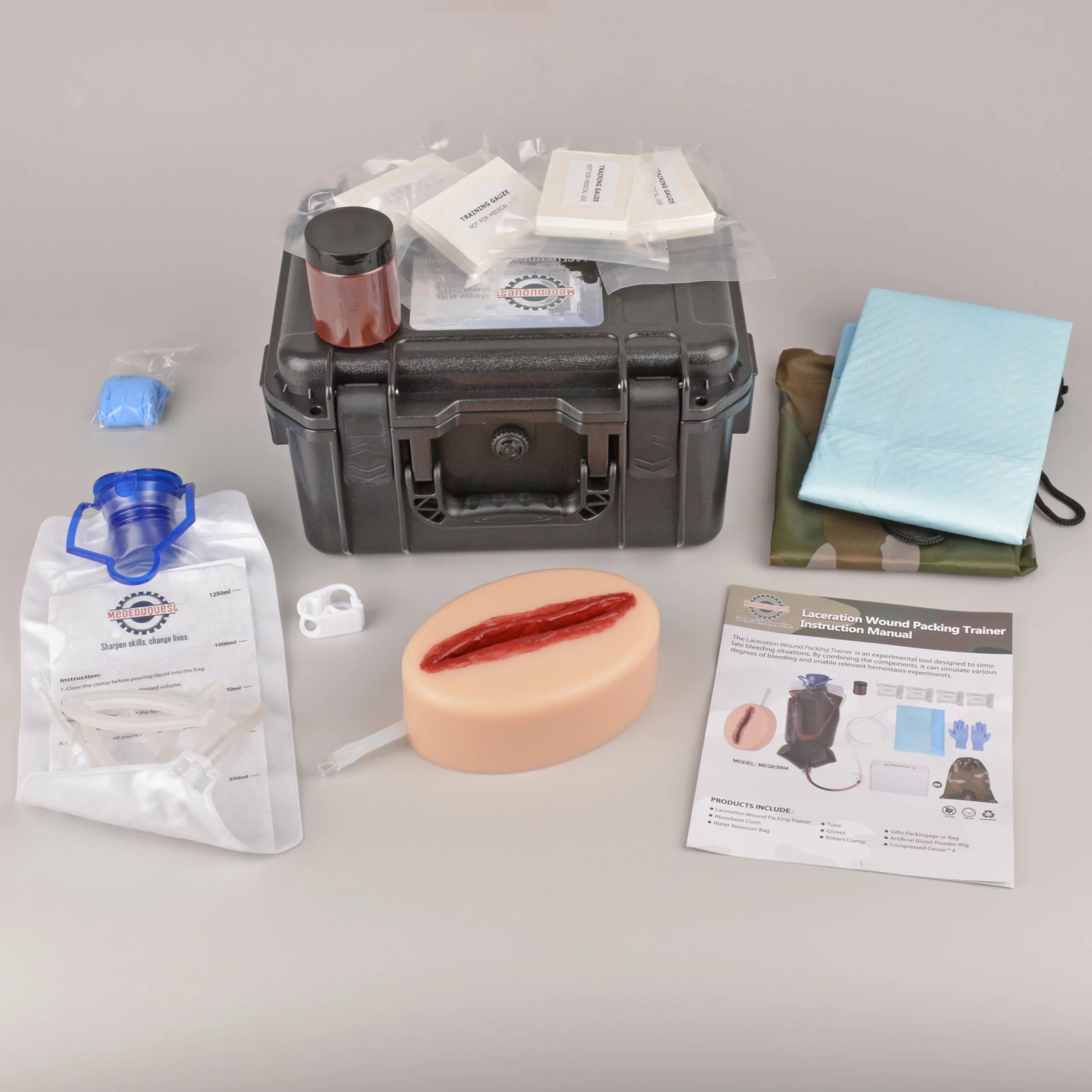 Open Incision Wound Bleeding Control Trainer – MedEduQuest