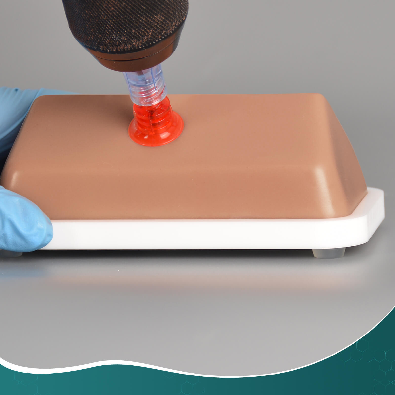 Angled IO Injection Trainer | Basic Tibial Intraosseous Model – MedEduQuest