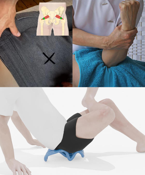 Iliacus Release Tool Massage Pelvic Hip Flexor Psoas Piriformis Glute ...