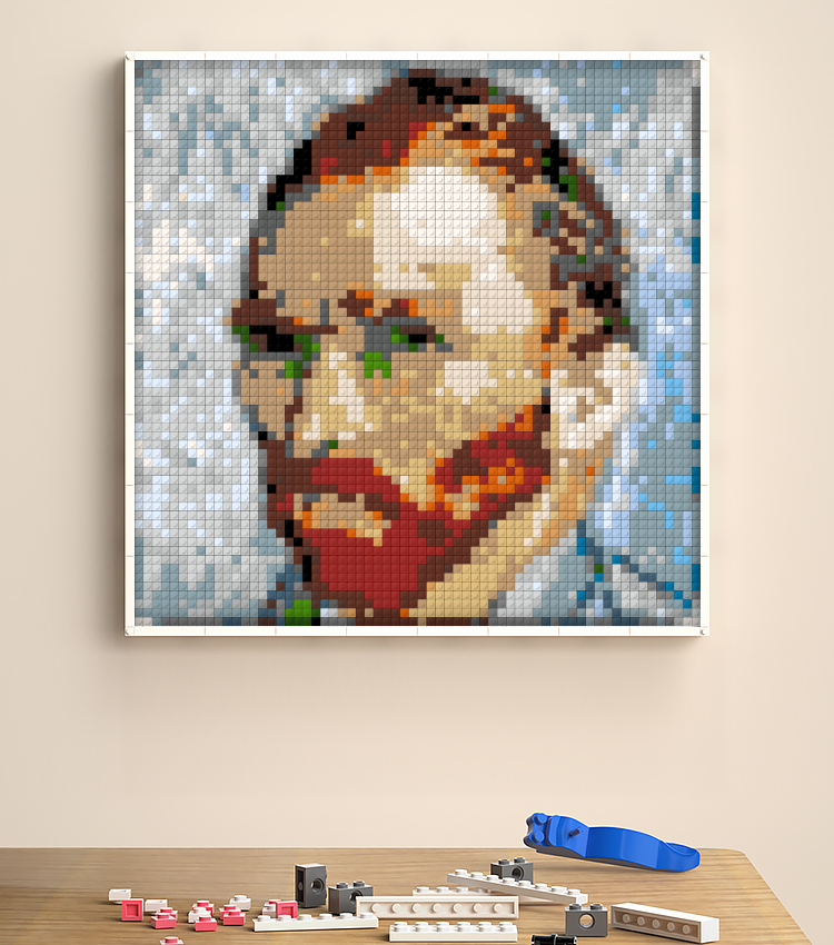 The Artist's Eye - Brick Art Mosaic Kit – brickdiy