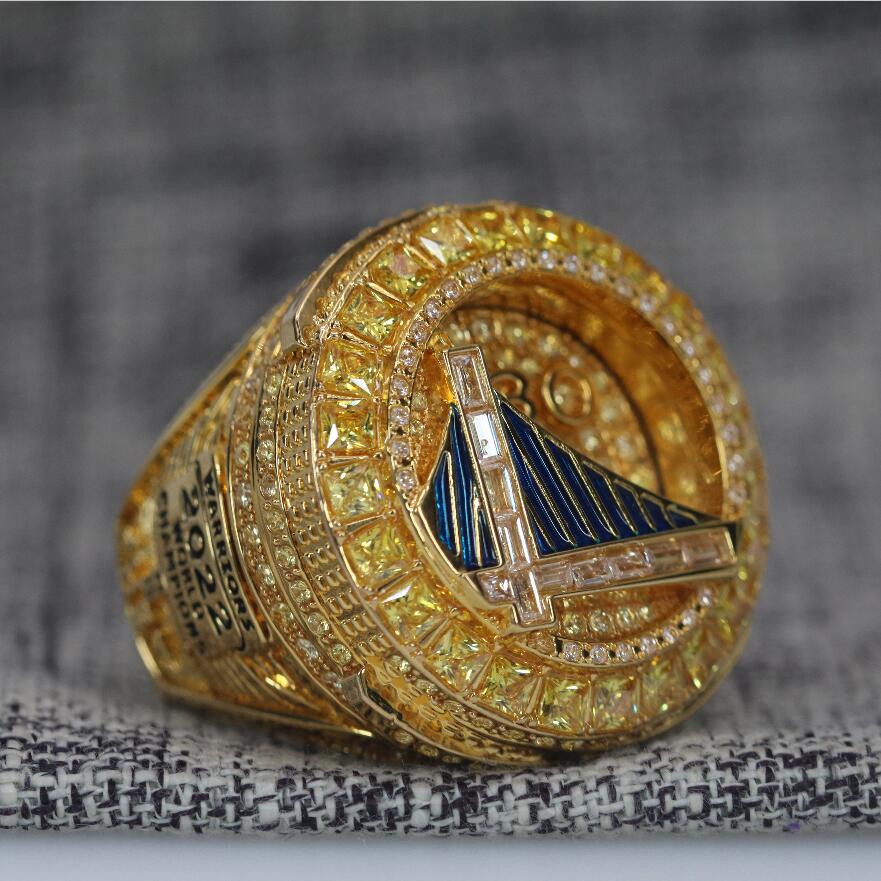 2022 Golden State Warriors NBA Basketball Championship Ring Official Style