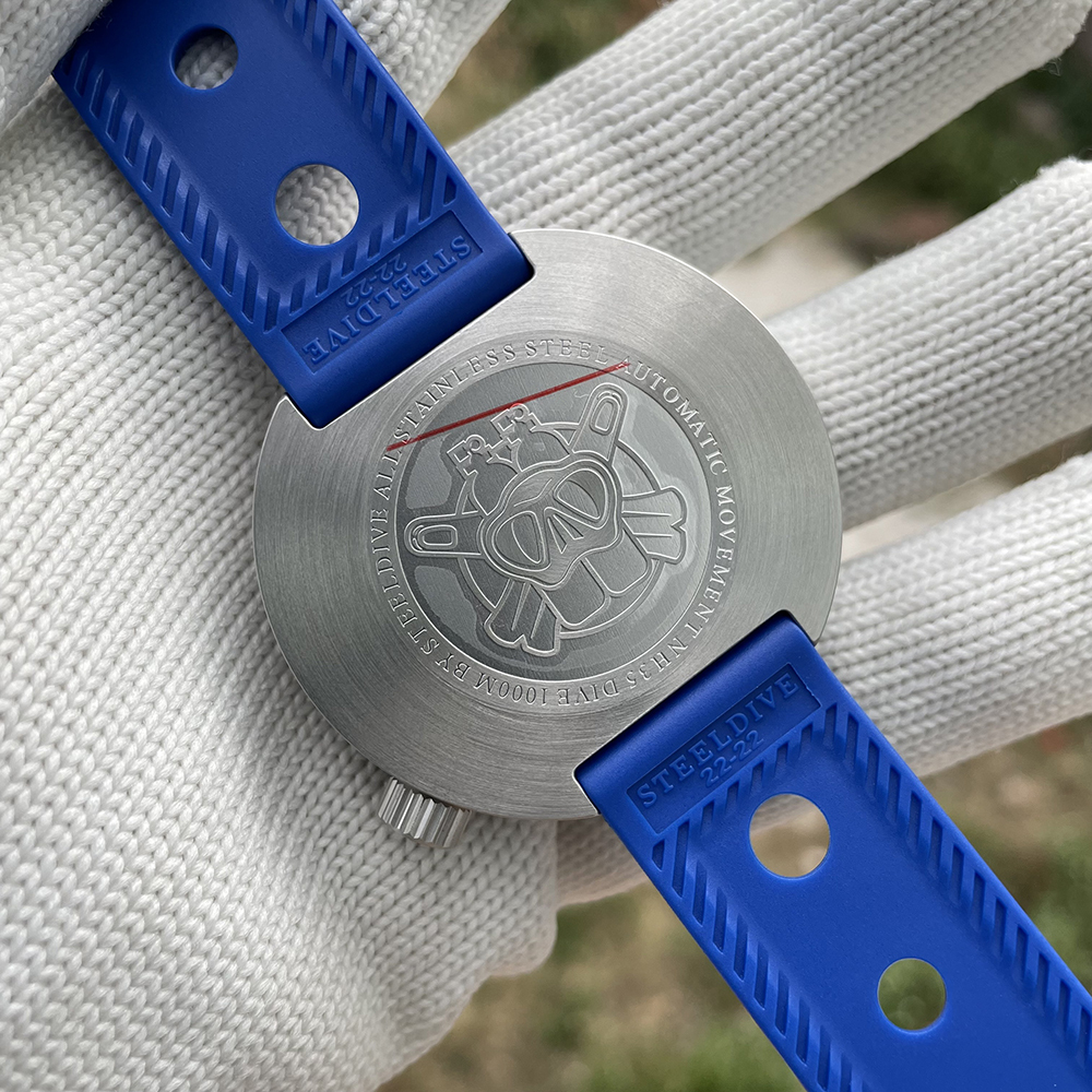 STEELDIVE Official SD1976P 48MM One-Piece 1000M Waterproof NH35 ...