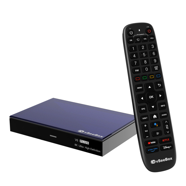 vSeeBox V6 Plus Android TV Box（Limited Version） – vSeebox TV Store