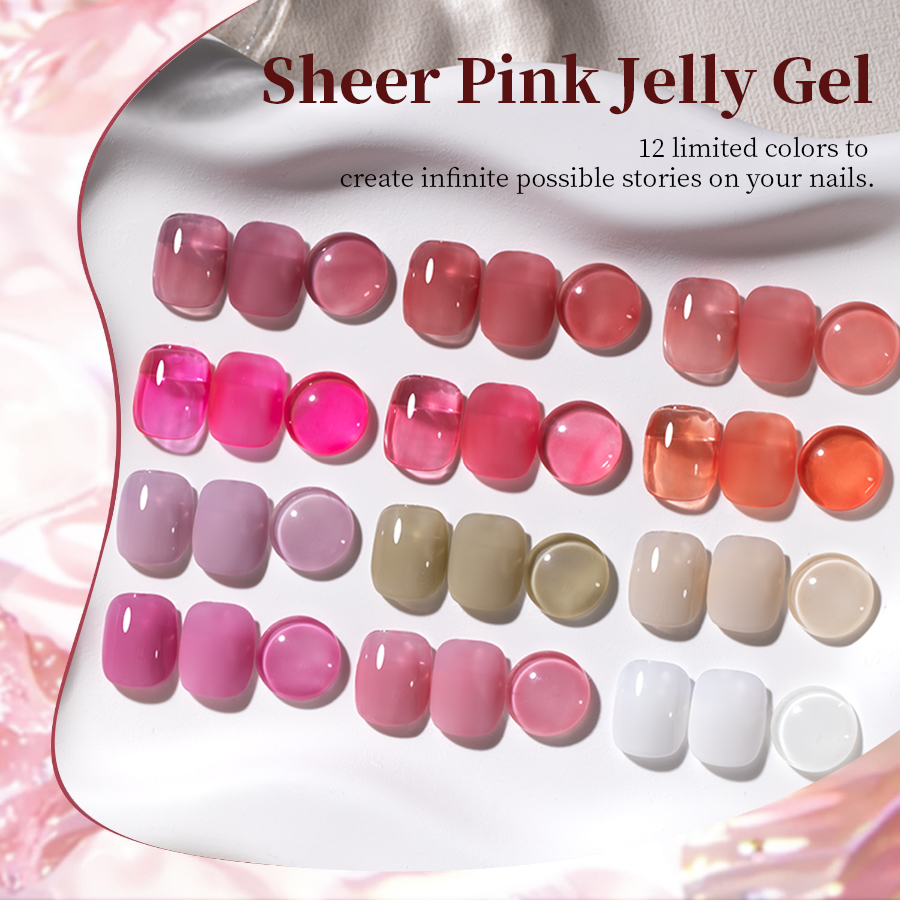 Sheer Pink Jelly Gel