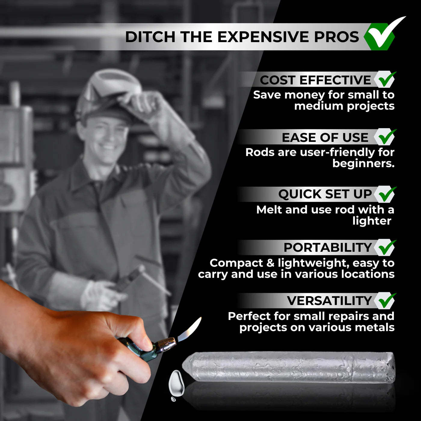 QuickFix - Instant Metal Repair Kit – Jarmzone