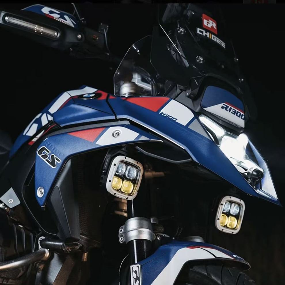 GR G4 Square Auxiliary Spotlight Kit – MOTOJINI