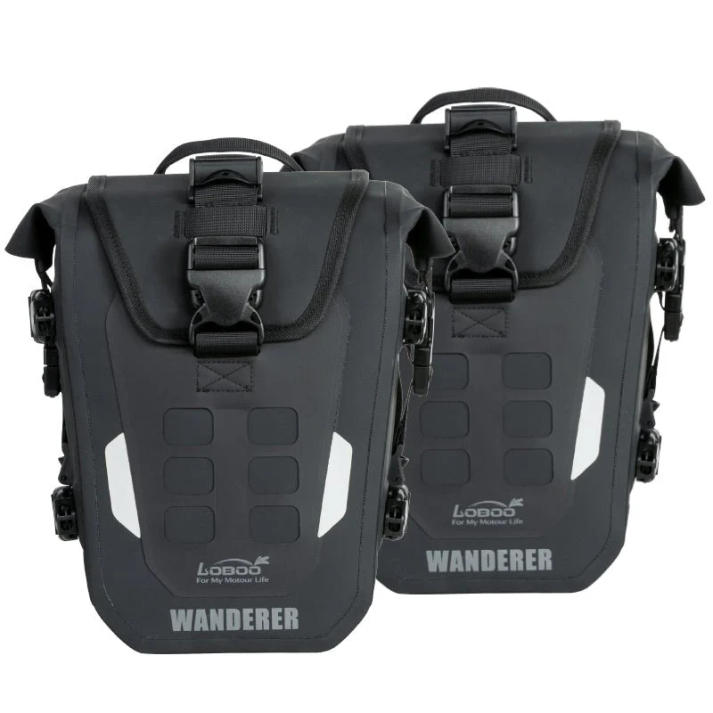 Wanderer (Inflatable/Non-inflatable) Crash Bar Bags – MOTOJINI