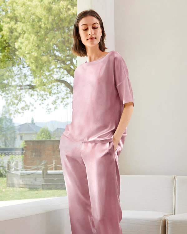 Sunday Morning Luxury Silk Pajamas Set for Women – MommeSilk